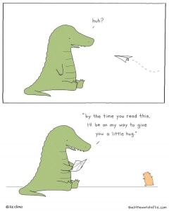 Friendship Comics by Liz Climo Demonstrate the Power of Showing Up