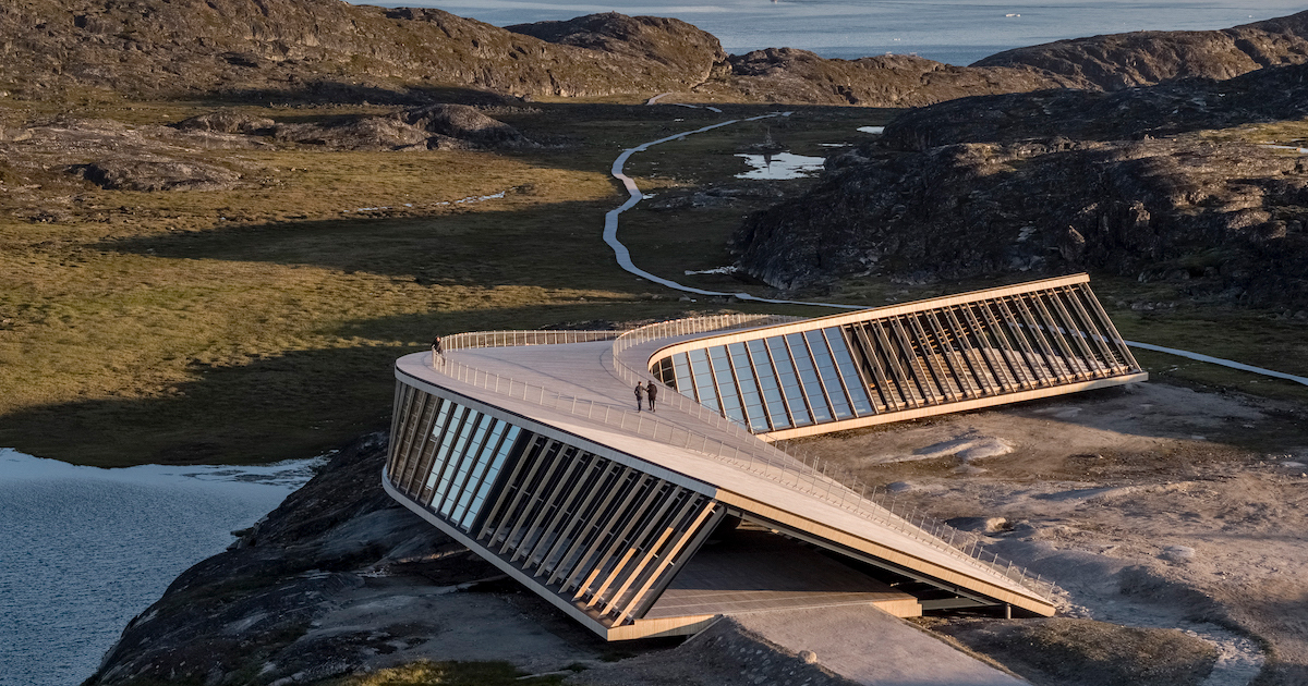 Dorte Mandrup Designs Stunning Icefjord Centre in Greenland
