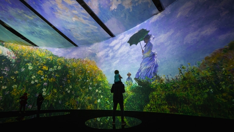 Immersive Exhibition Celebrates the Impressionist Art of Claude Monet