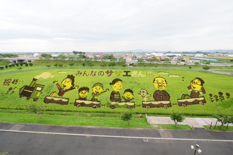 This Japanese Village Creates Amazing Rice Paddy Art Every year