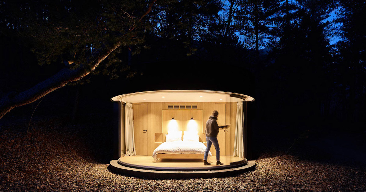 The Prefab LUMIPOD Cabin Frames Beautiful Views of Nature