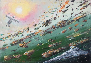 These Incredible ‘Star Wars’ Paintings Will Blow You Away