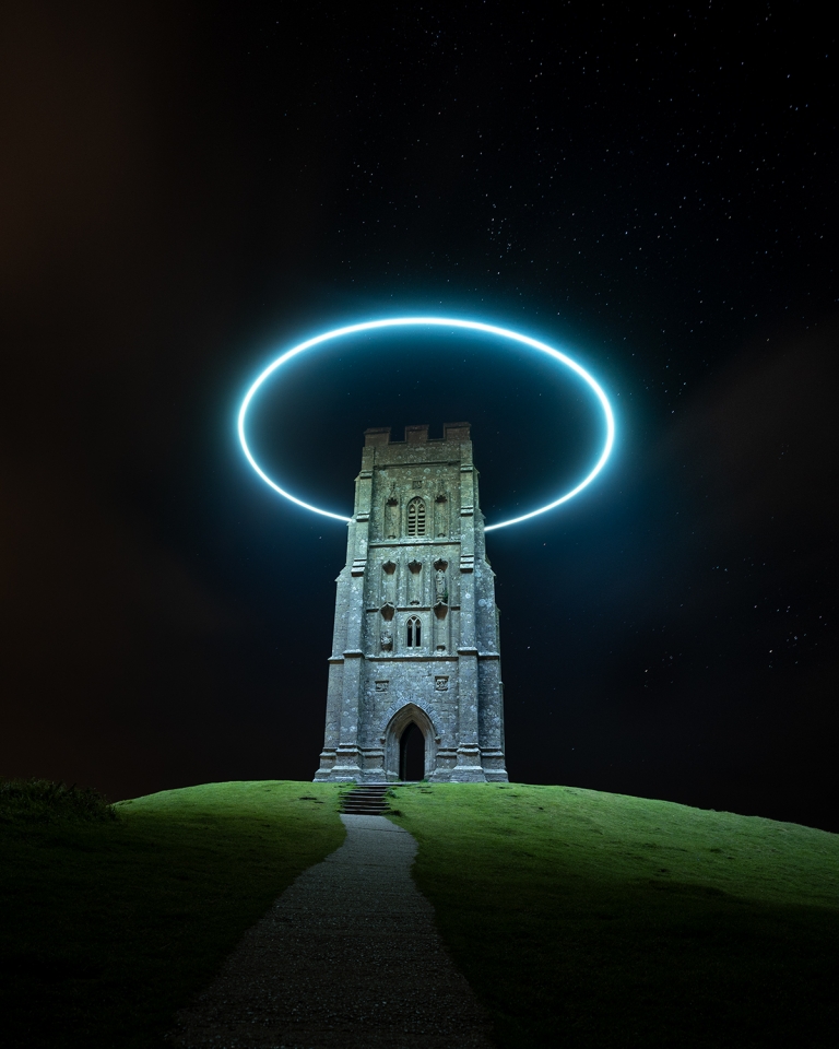 Learn How Photographer Painted Light Halo With His Drone