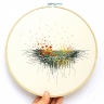 Artist Captures Beautiful Colorado Landscapes in Abstract Embroidery