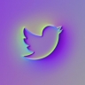 Designer Transforms 36 Famous Logos Into Holographic Chrome Icons