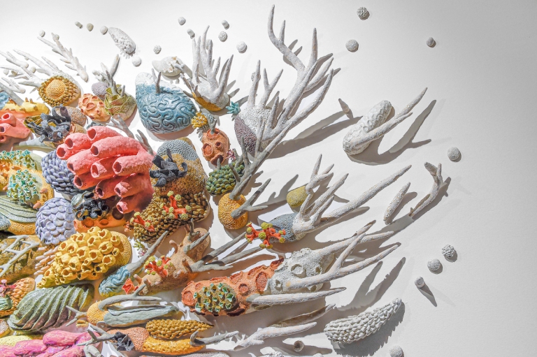 Ceramic Installation Art Raises Awareness For Our Changing Seas