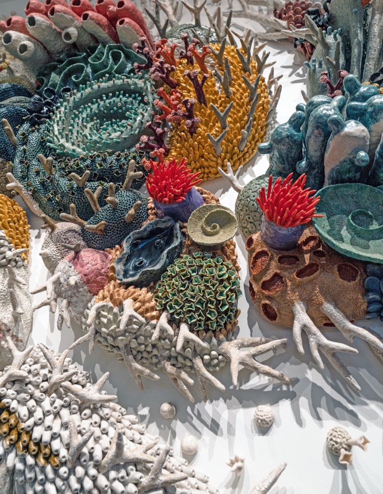 Ceramic Installation Art Raises Awareness For Our Changing Seas