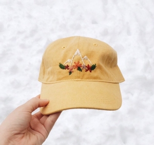 Try This Crafting Trend With DIY Embroidered Hats