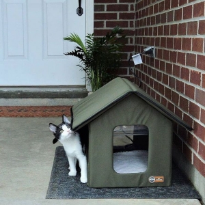 Heated Cat House Provides a Cozy Place for Outdoor Cats To Rest | My ...