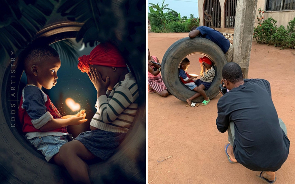Photographer Shares Behind the Scenes of His Magical Photos