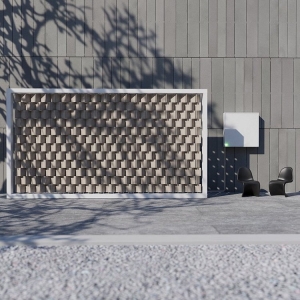 Ingenious Wind Turbine Wall is a Sculpture That Powers Homes