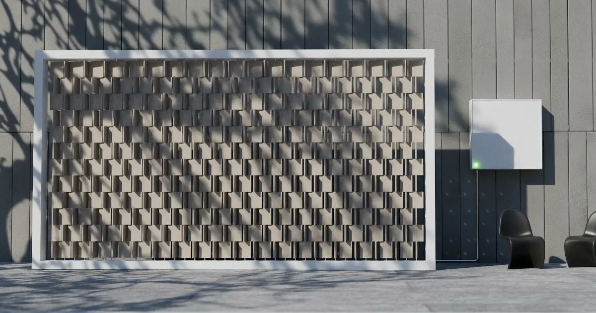 Ingenious Wind Turbine Wall is a Sculpture That Powers Homes
