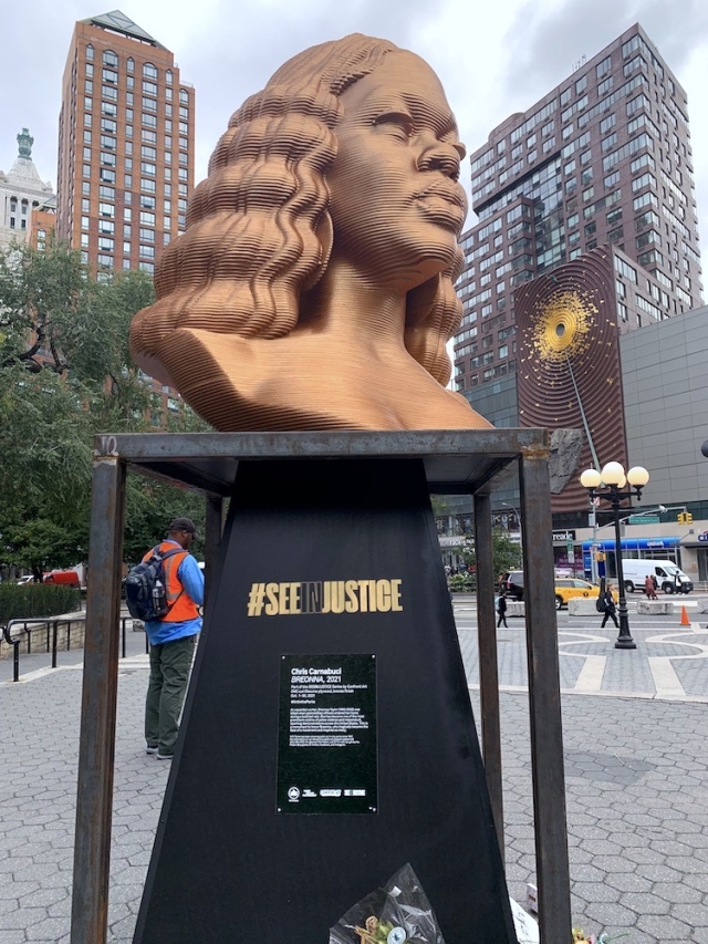 Public Art Installation Honors George Floyd, Breonna Taylor, and John ...