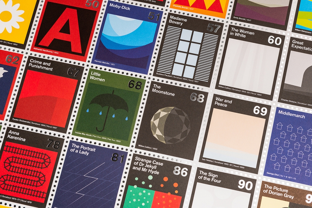 Stylish Posters Reimagine Classic Literature as Vintage-Inspired ...