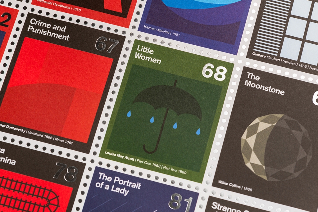 Stylish Posters Reimagine Classic Literature as Vintage-Inspired ...