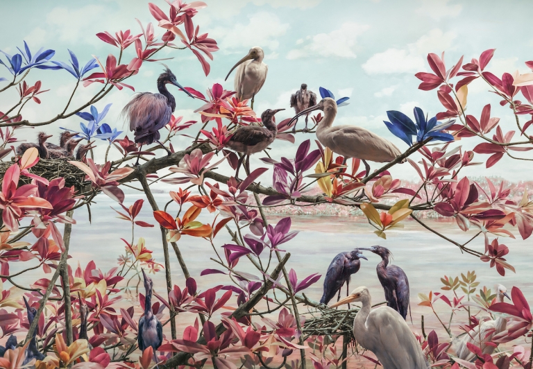Surreal ‘Digital Paintings’ Highlight Human’s Disconnection From Nature