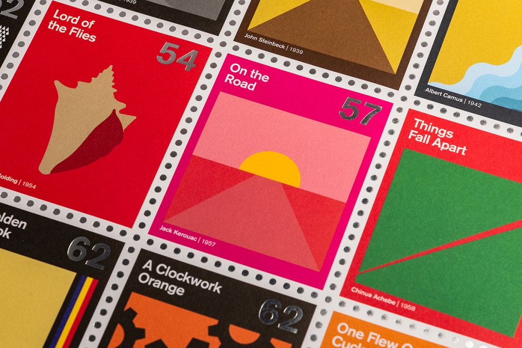 Stylish Posters Reimagine Classic Literature as Vintage-Inspired ...