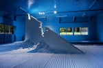 Artist Transforms Japanese Nursery School With Seven Ton Salt Sculpture