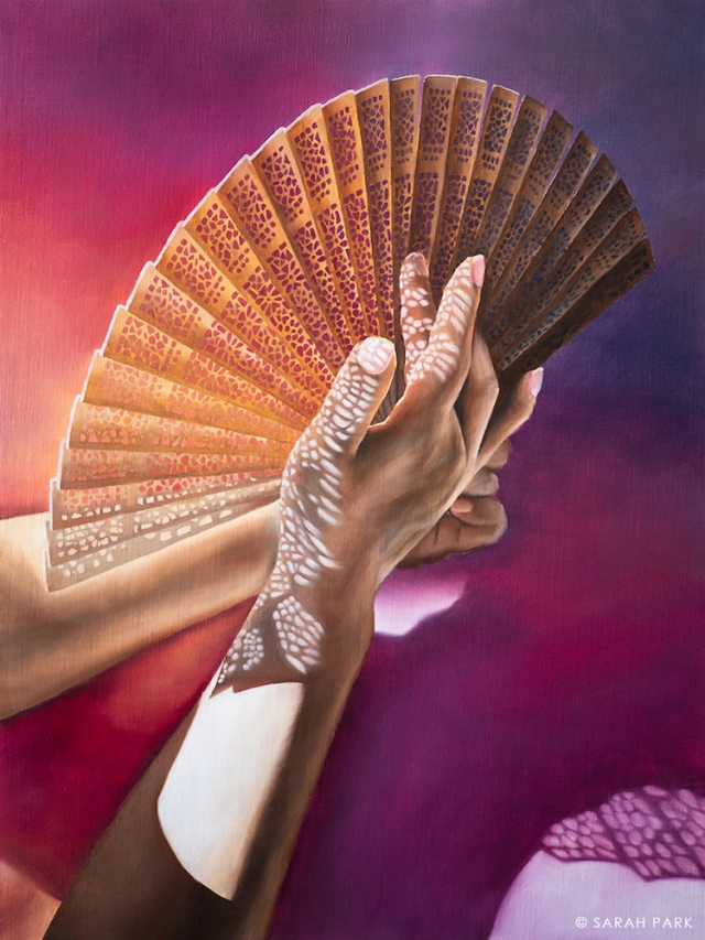 Stunning Oil Paintings Capture the Intricate Shadows Created by Folding ...