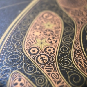 Calligrapher Created an Amazingly Intricate Butterfly Drawing