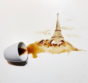 Italian Artist Creates Incredible Works of Art From Spilled Coffee