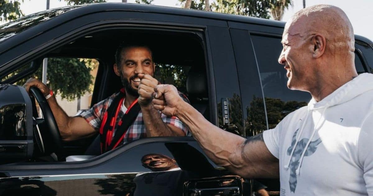 Dwayne Johnson Gifts a Truck to Deserving Fan at Movie Screening