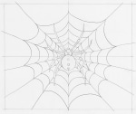 Learn How to Draw a Spider on a Spiderweb in 13 Steps