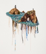 Artist Crafts Intricate Crochet Art Commenting on Complex Societal Issues