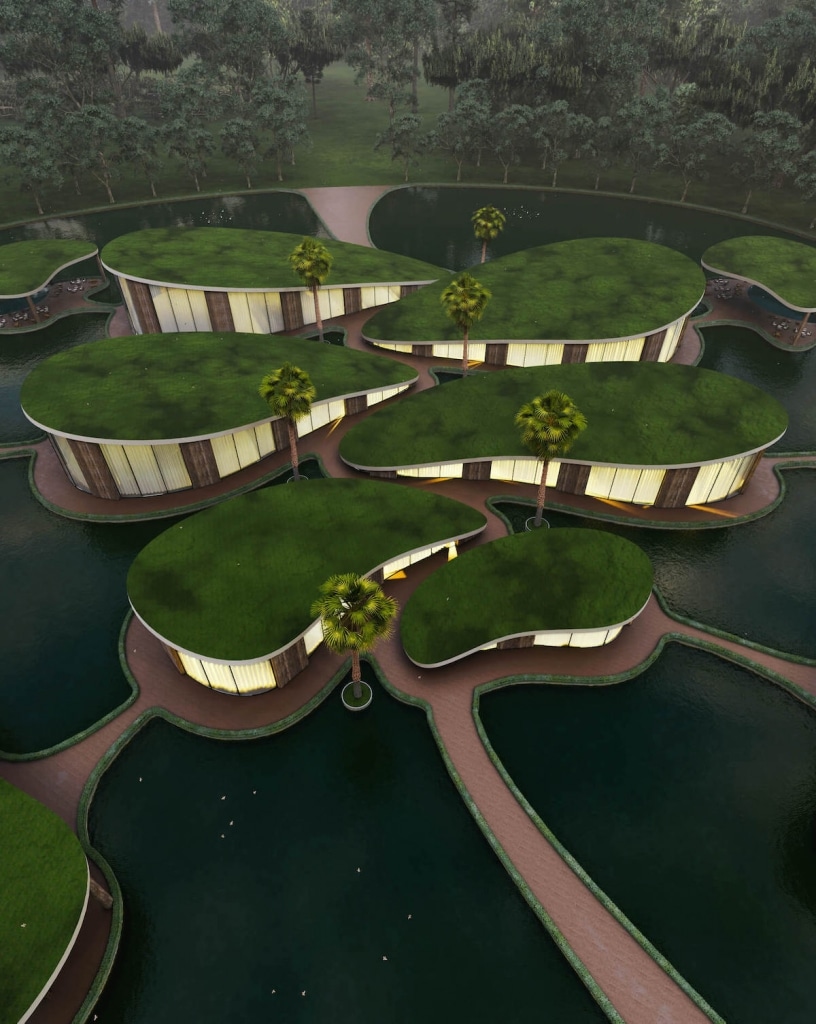 Architect Designs Floating “Tree of Life” Complex in Florida