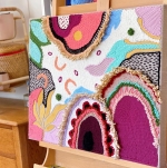 Vibrant Fiber Art Is Inspired by the Beautiful Australian Coastline