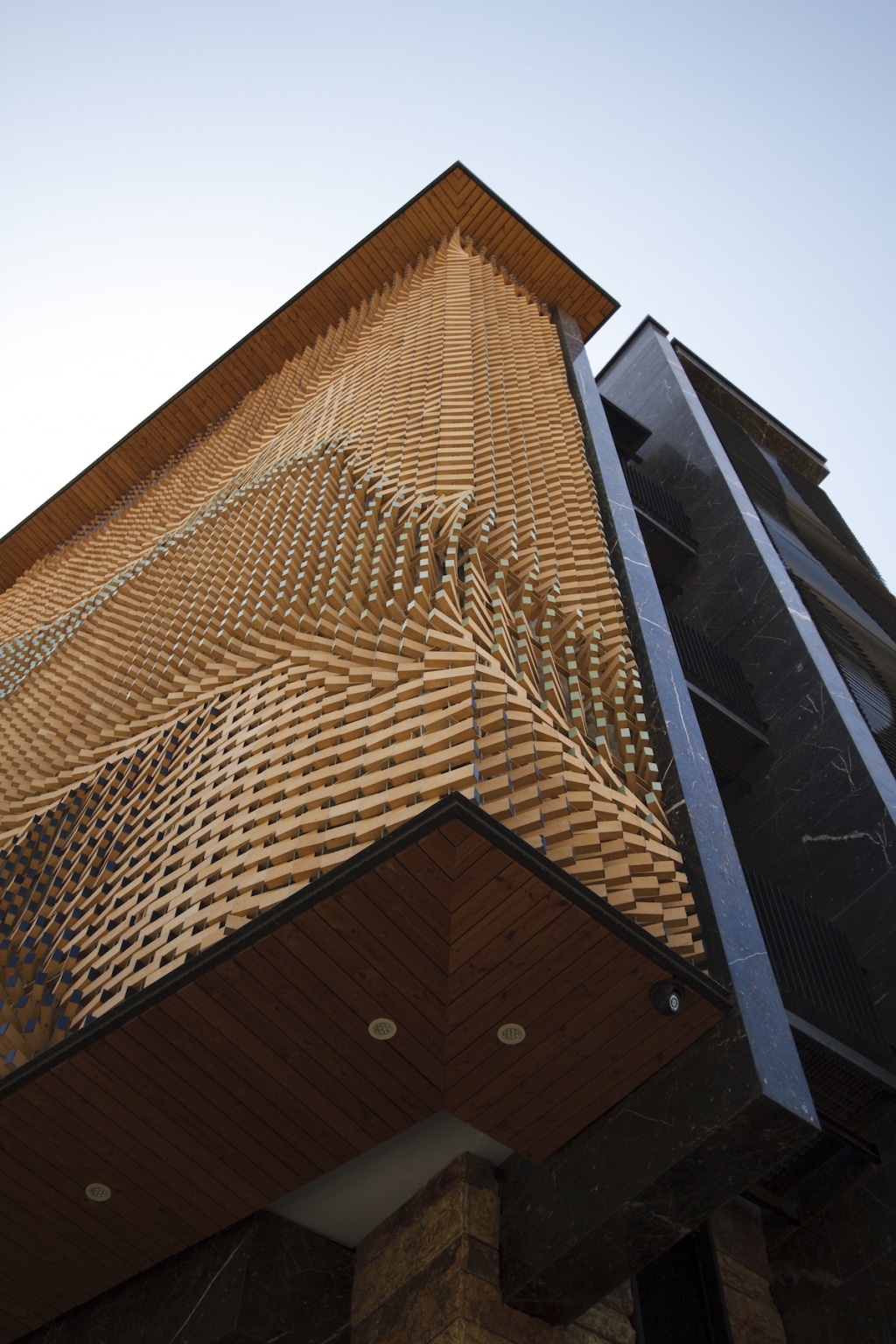 Architect Designs a Parametric Brick Screen for an Office Building