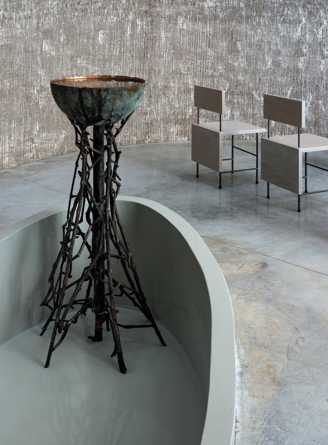 Architects Design Austere White Church With Elegant Flowing Form