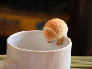 Japanese Artist Creates Tiny Bread Creatures