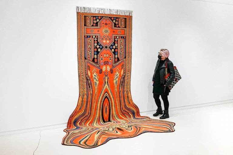 Faig Ahmed's Avant-Garde Carpets Look Like They're Melting