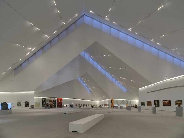 Foster + Partners' Datong Art Museum Is a Collection of Pyramids