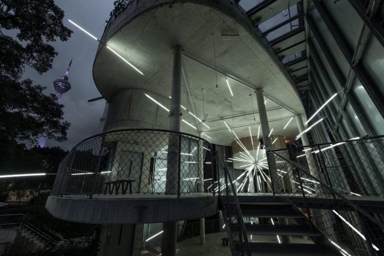 Stunning Light Installation Looks Like a Starburst Has Suddenly Formed