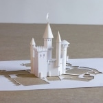 Artist Constructs Exquisite Miniature Buildings From One Sheet of Paper