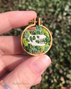 Embroidery Excavations Celebrate the Fun of Dinosaur Fossil Discoveries ...