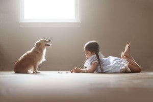Sweet Girl and Dog Photos Chronicle the Beautiful Bond Between Them
