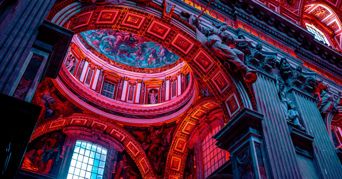 Photographer Aishy Transforms Basilica Into Ornate Sci-FI Architecture