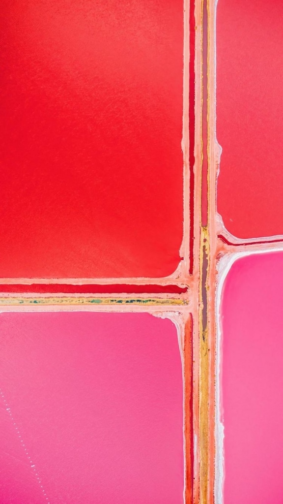 Fotógrafa captura la espectacular belleza de una laguna rosa en Australia