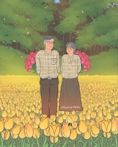 Charming Illustrations Capture the Joy of True Love