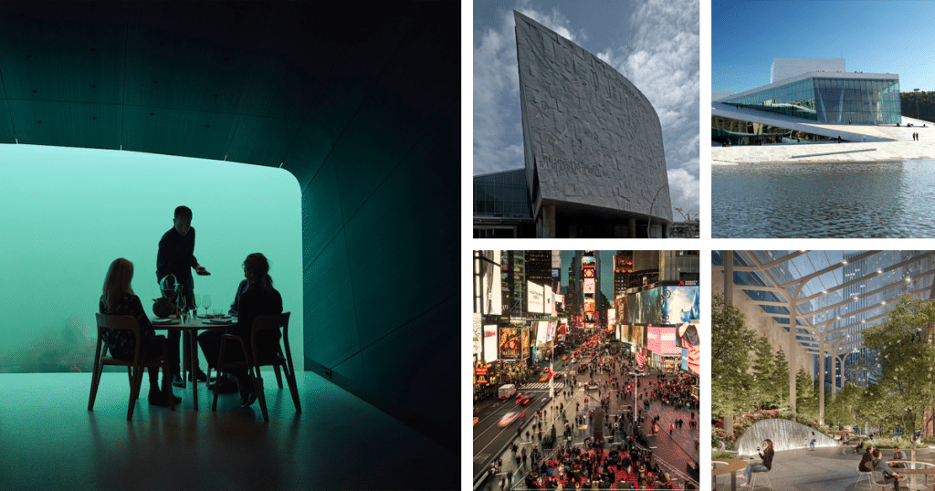 Underwater Restaurants to the Alexandria Library: 5 Projects by Snøhetta