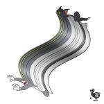 Color Helps You Identify These Distorted Cartoon Characters