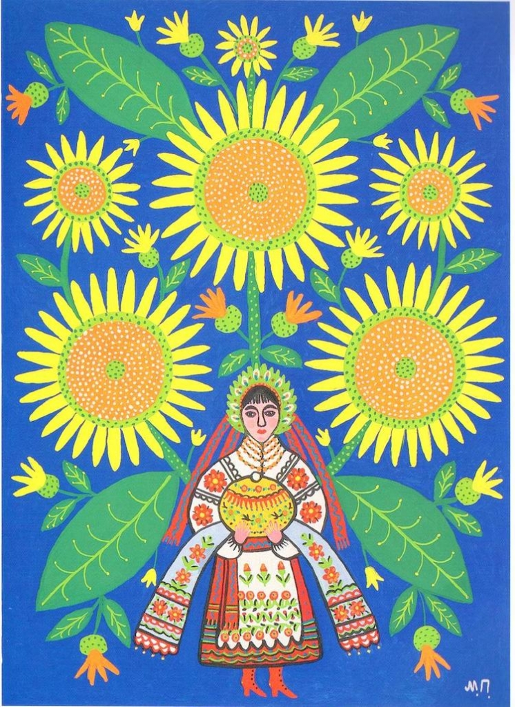 Works by Ukrainian Folk Artist Maria Prymachenko Reportedly Burned