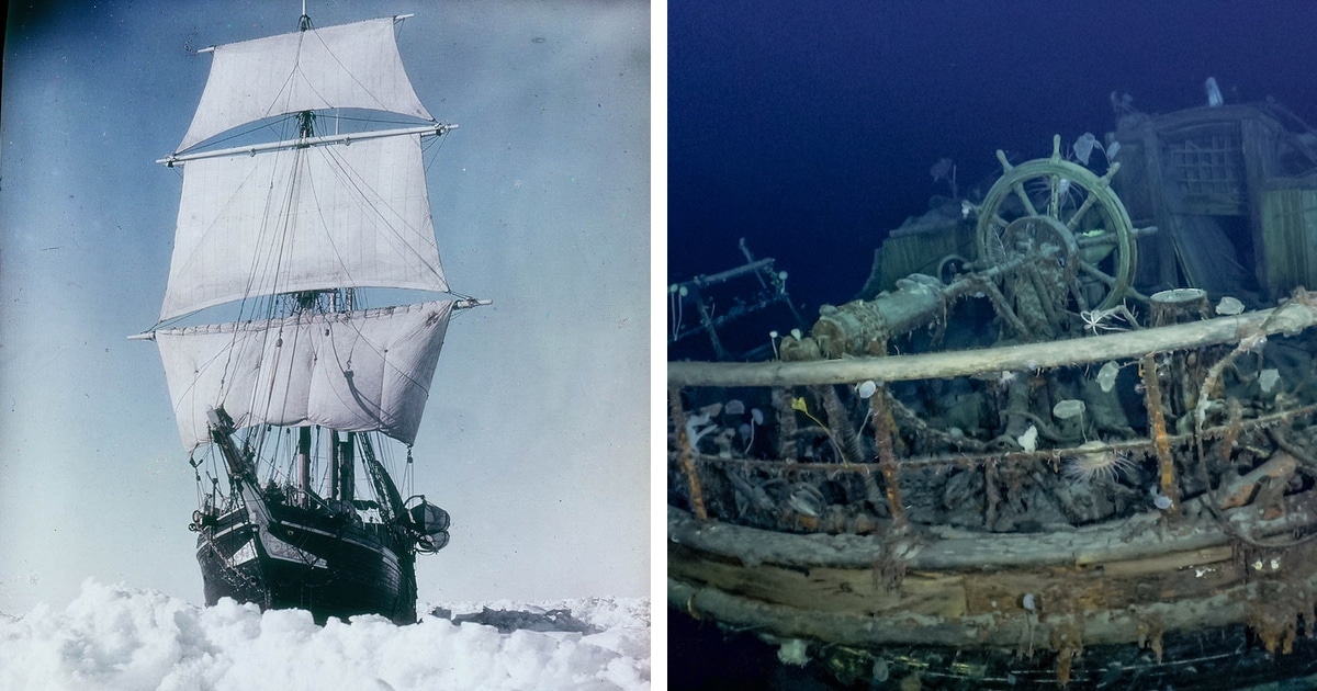 Shackleton's 100-Year-Old Antarctic Shipwreck Found the in Weddell Sea