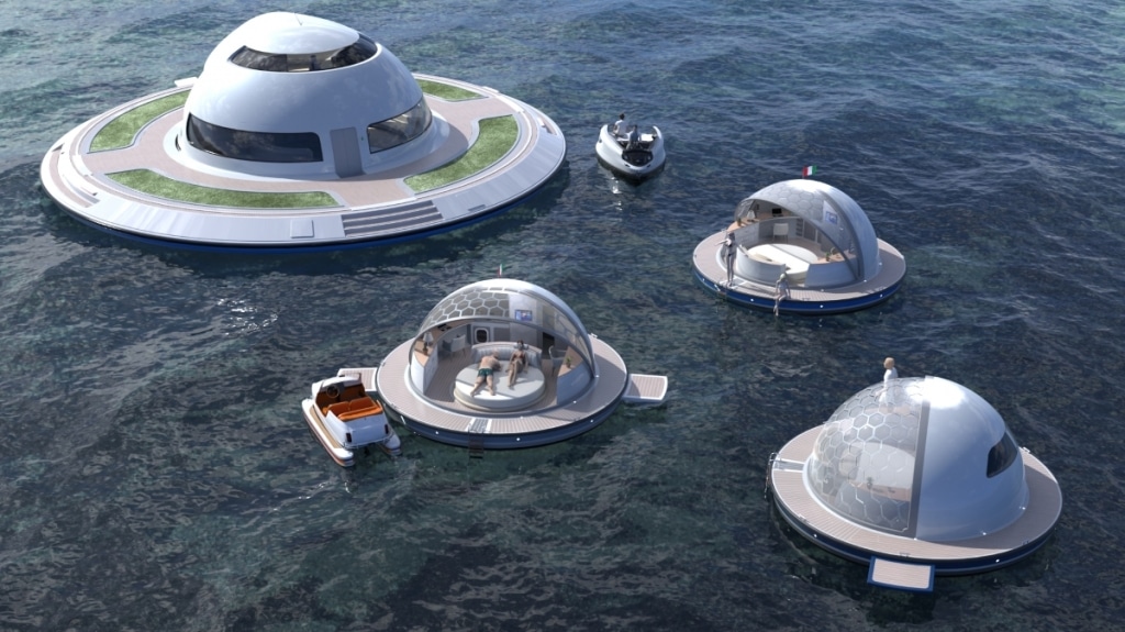 These Floating Hotel Suites Are Completely Solar-Powered