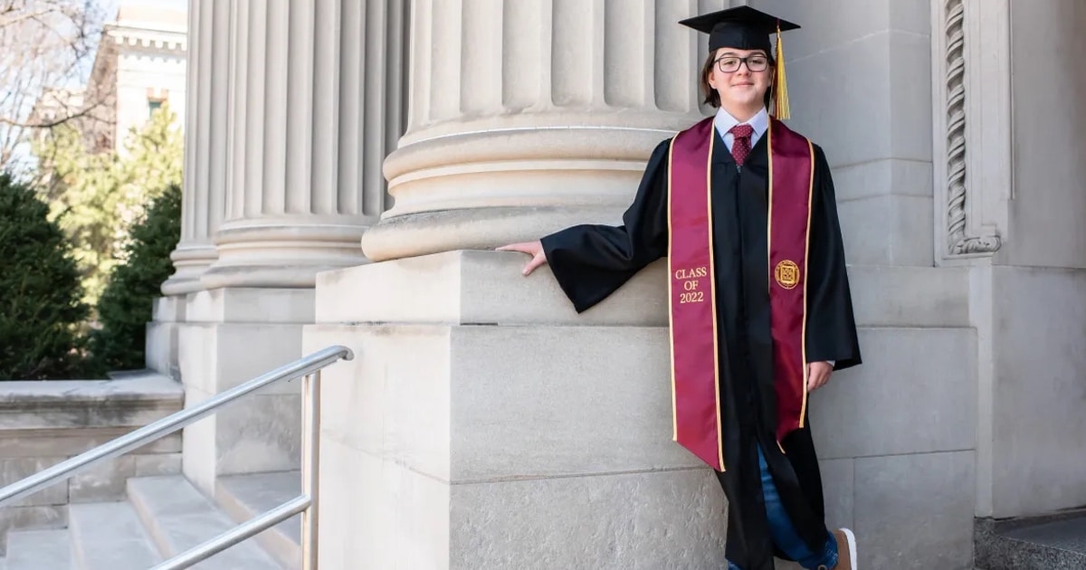 Real Life "Young Sheldon" Starting His Ph.D. This Fall