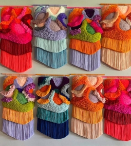 Contemporary Weavings Are a Delightful Combo of Color and Texture