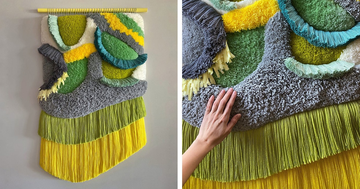 Contemporary Weavings Are a Delightful Combo of Color and Texture
